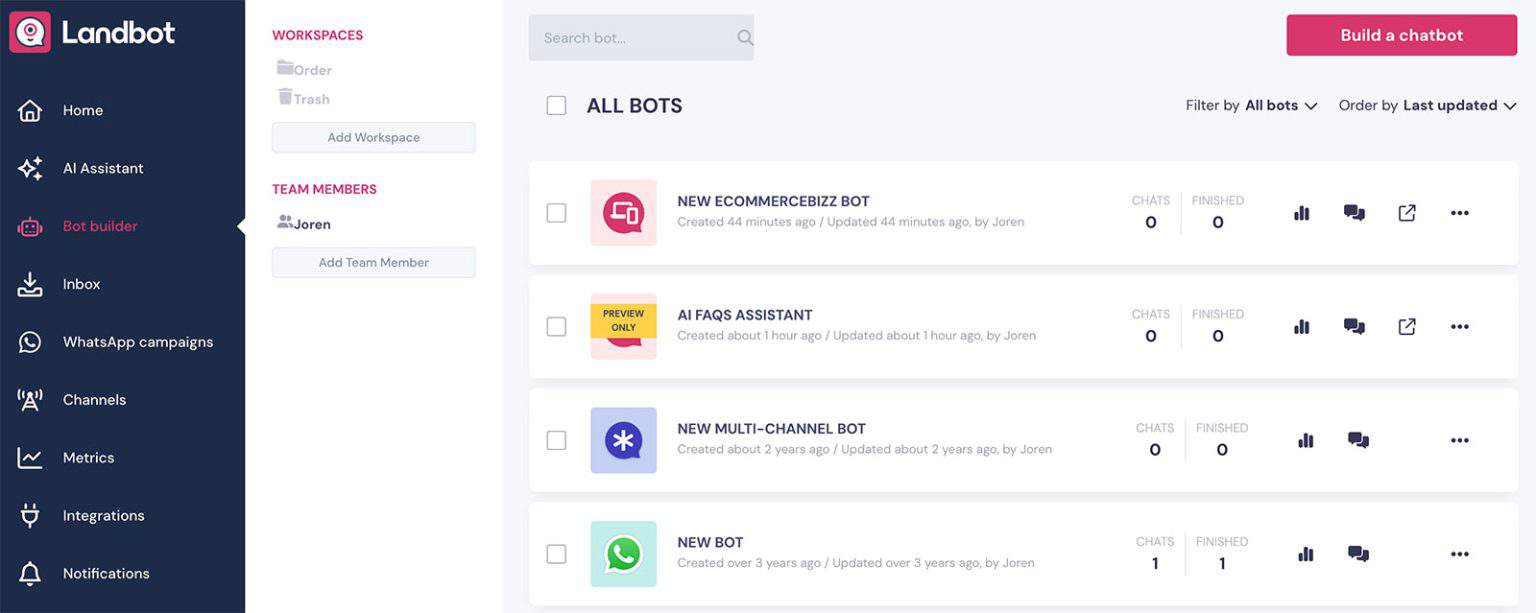 Landbot Review 2024: Features, Pros/Cons, Pricing